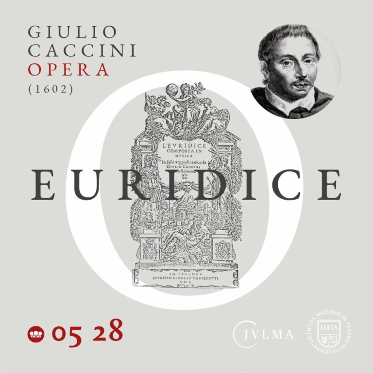 LMTA | Giulio Caccini operos „Euridikė“ premjera!